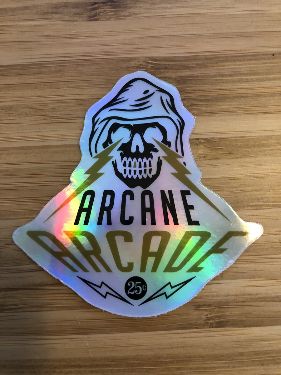 Arcane Arcade logo decal | Arcane Arcade