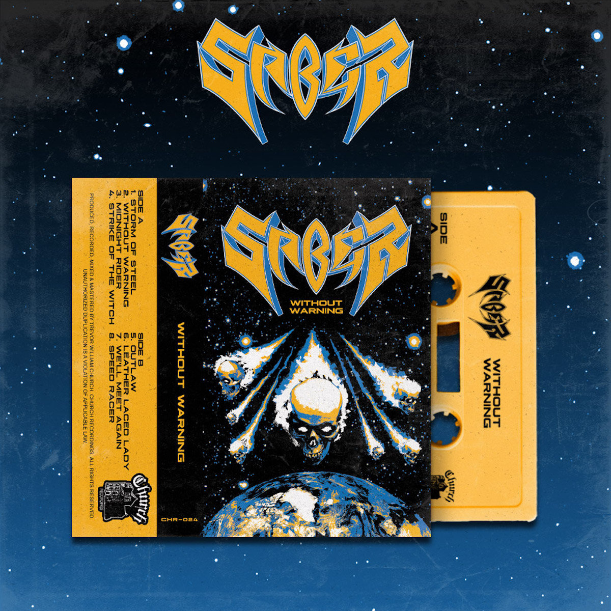 Without Warning | Saber | SABER_Heavymetal