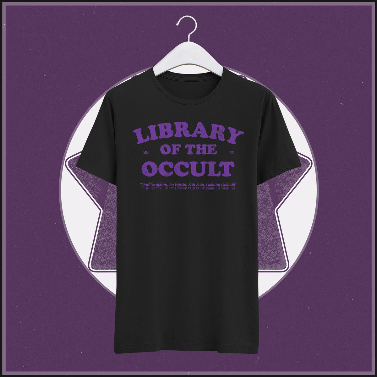 Library Of The Occult 'Classic' T-shirt | Library Of The Occult
