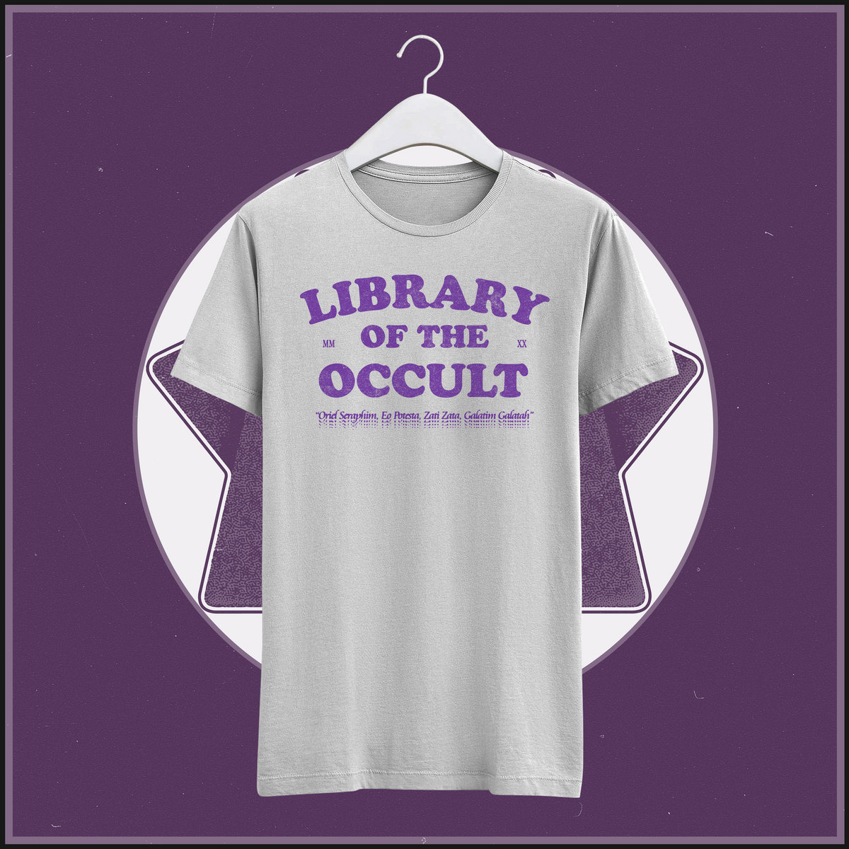 Library Of The Occult 'Classic' T-shirt | Library Of The Occult
