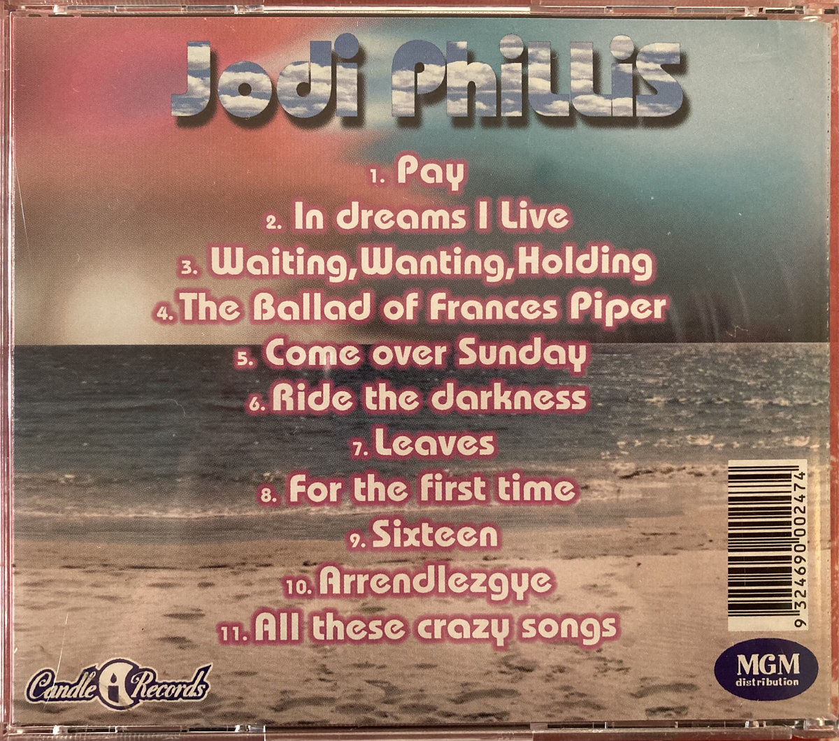 In Dreams I Live (album) | Jodi Phillis