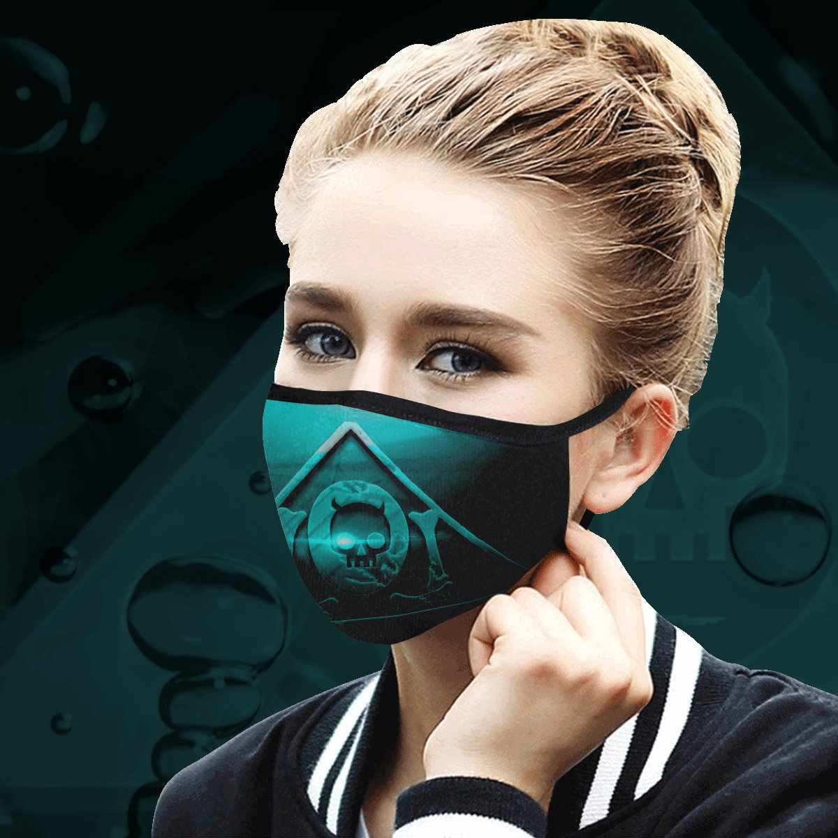 Cyborg Logo Face Masks | The Lowest of Low