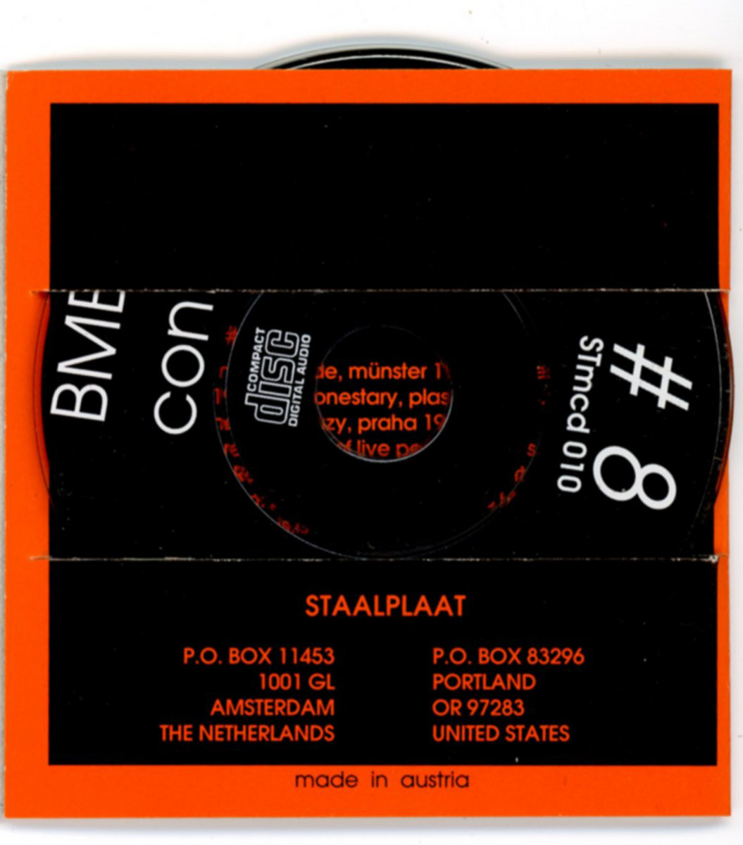 #8 | BMB con | staalplaat label