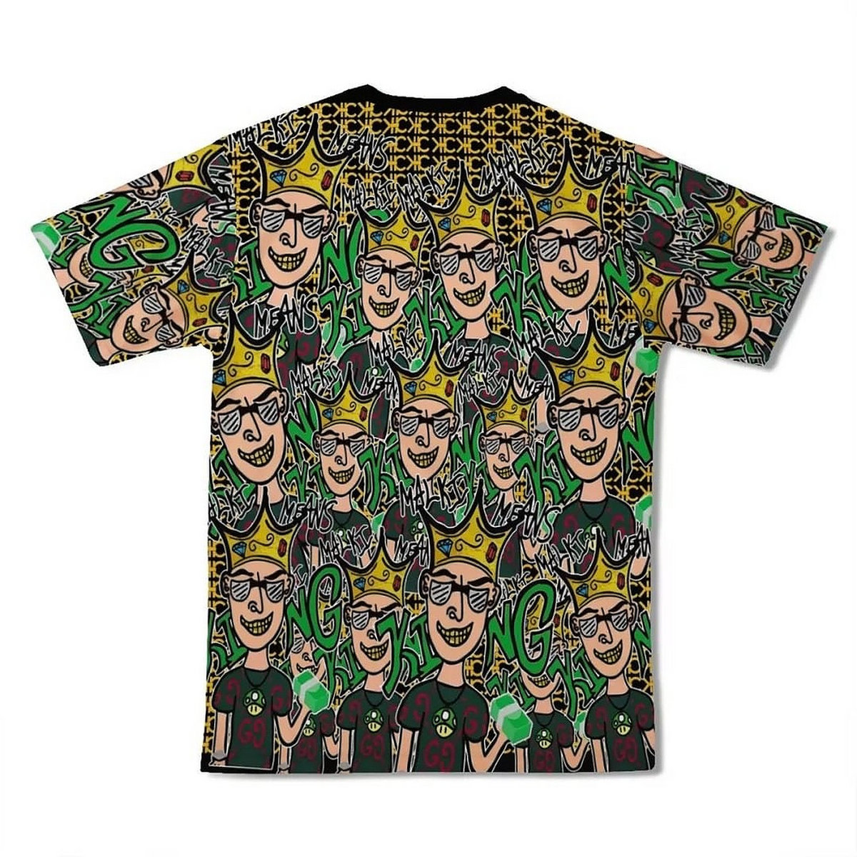 Malki Means King Cartoon T shirt | Malki Means King