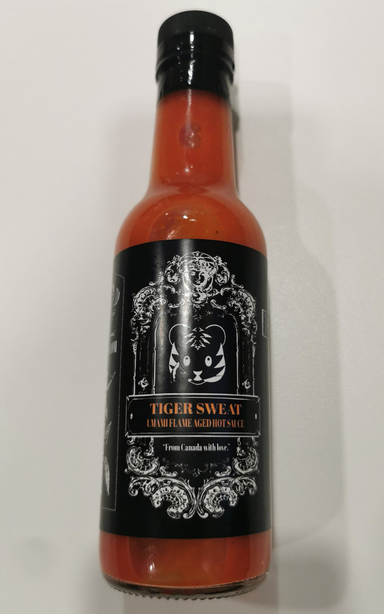 TIGER SWEAT - Umami Flame Aged Hot Sauce | Tiger Blood Tapes