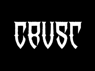 Crust logo Embroidered Patch | Deviated Instinct