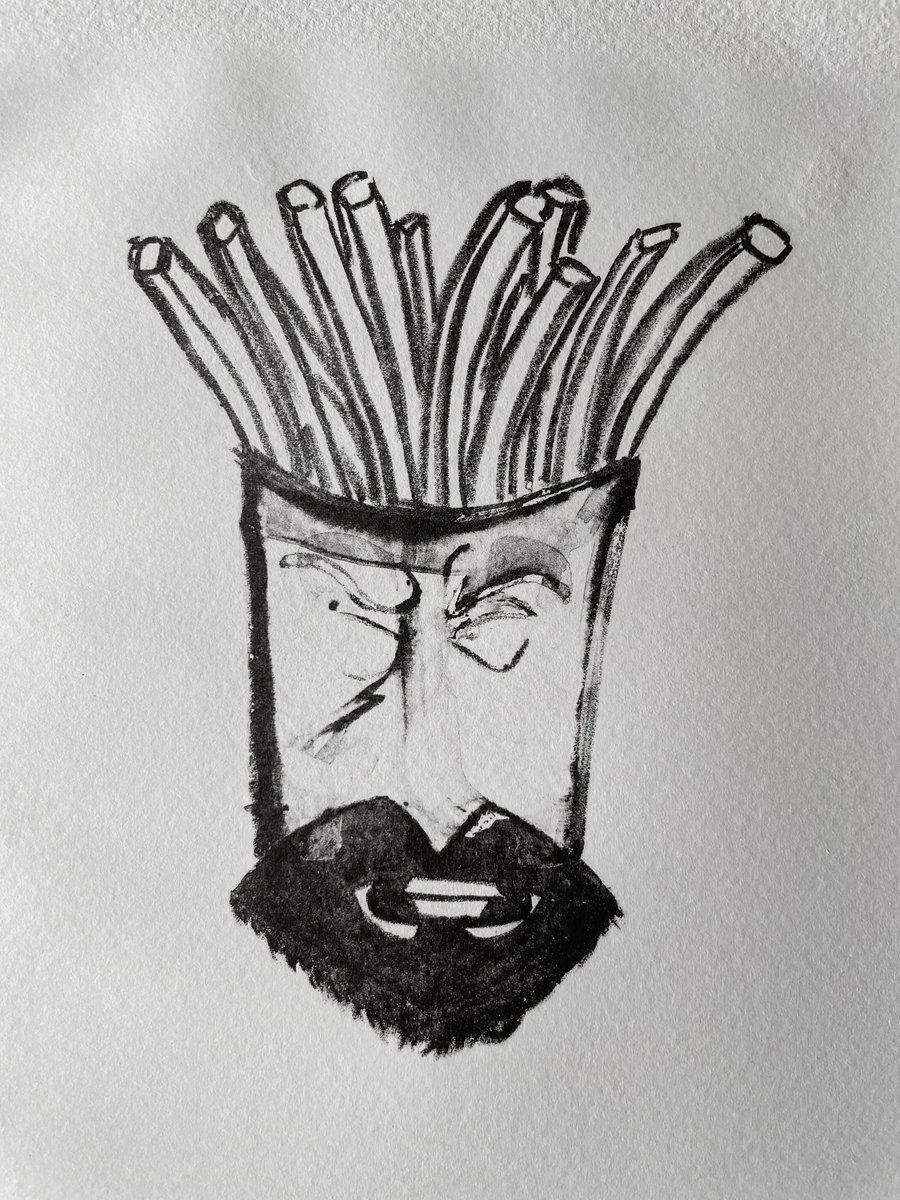 "Frylock" + "Meatwad" - Original Lithographs | The Van Allen Belt
