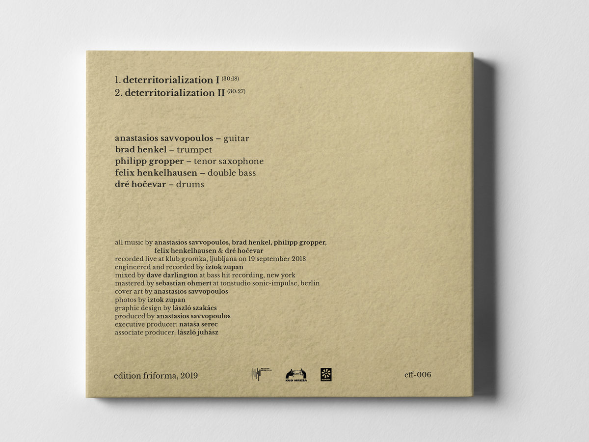 Deterritorialization | Anastasios Savvopoulos OUXPO | Inexhaustible Editions