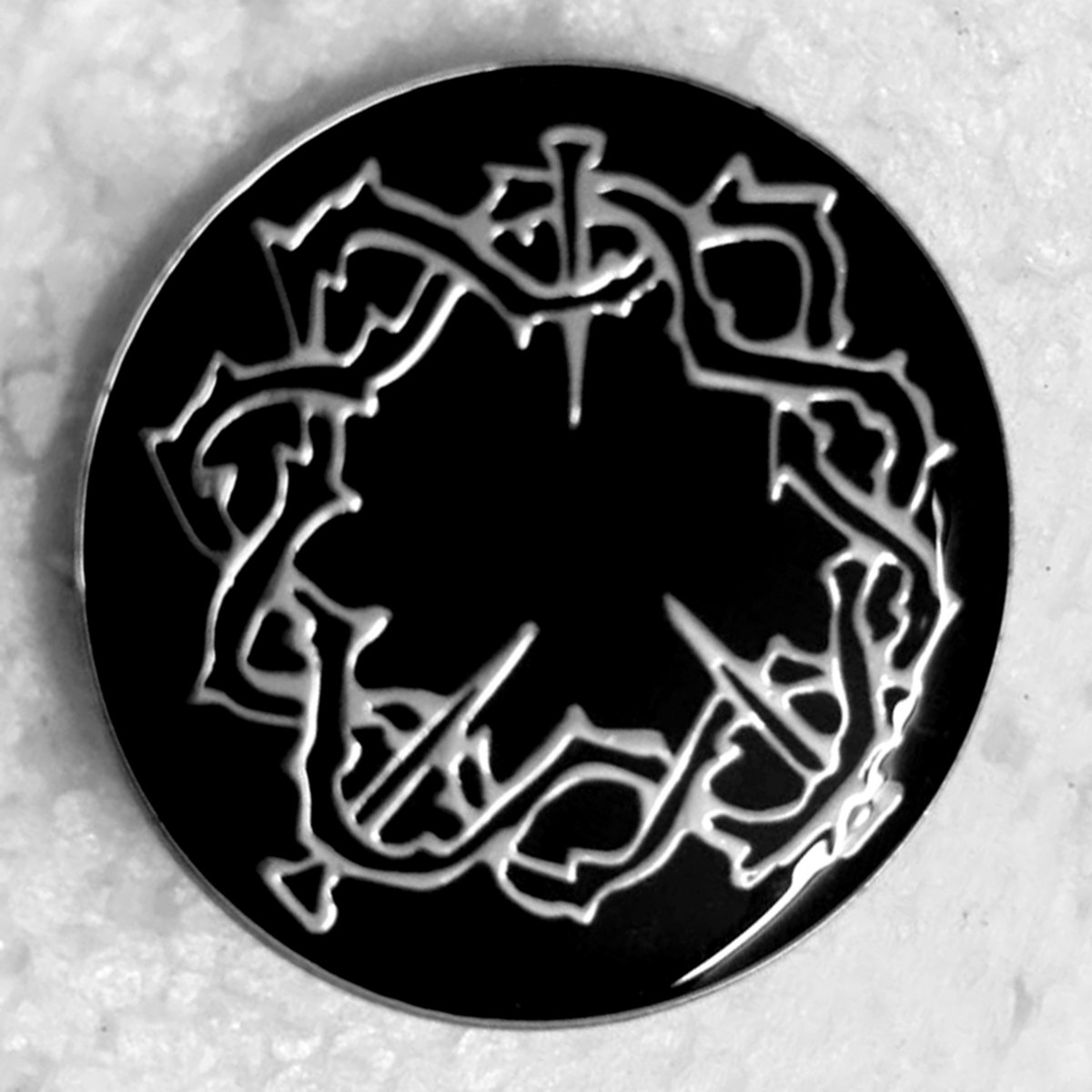 Vatican Shadow 'Crown of Thorns' Enamel Pin | Vatican Shadow