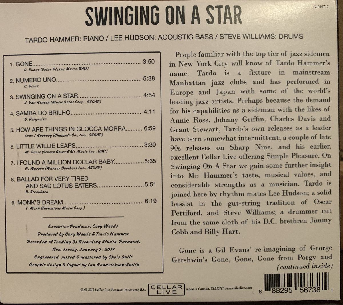 Swinging On A Star | Tardo Hammer