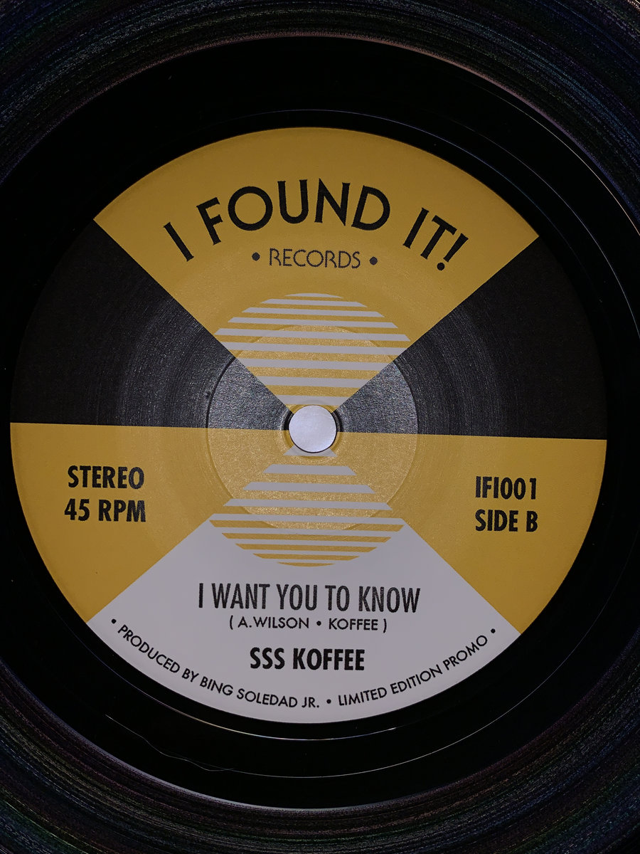 SSS Koffee (Filipino Funk/Soul Band) 45 | Capital City Records