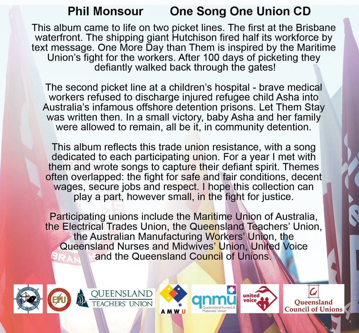 One Song One Union | Phil Monsour