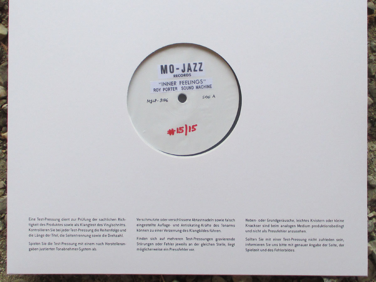 Inner Feelings | Roy Porter Sound Machine | Tramp Rec.