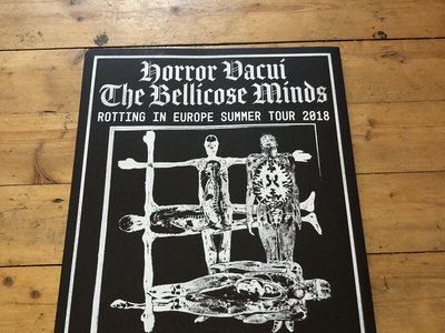 Horror Vacui / The Bellicose Minds Tour Poster | sabotagerecords