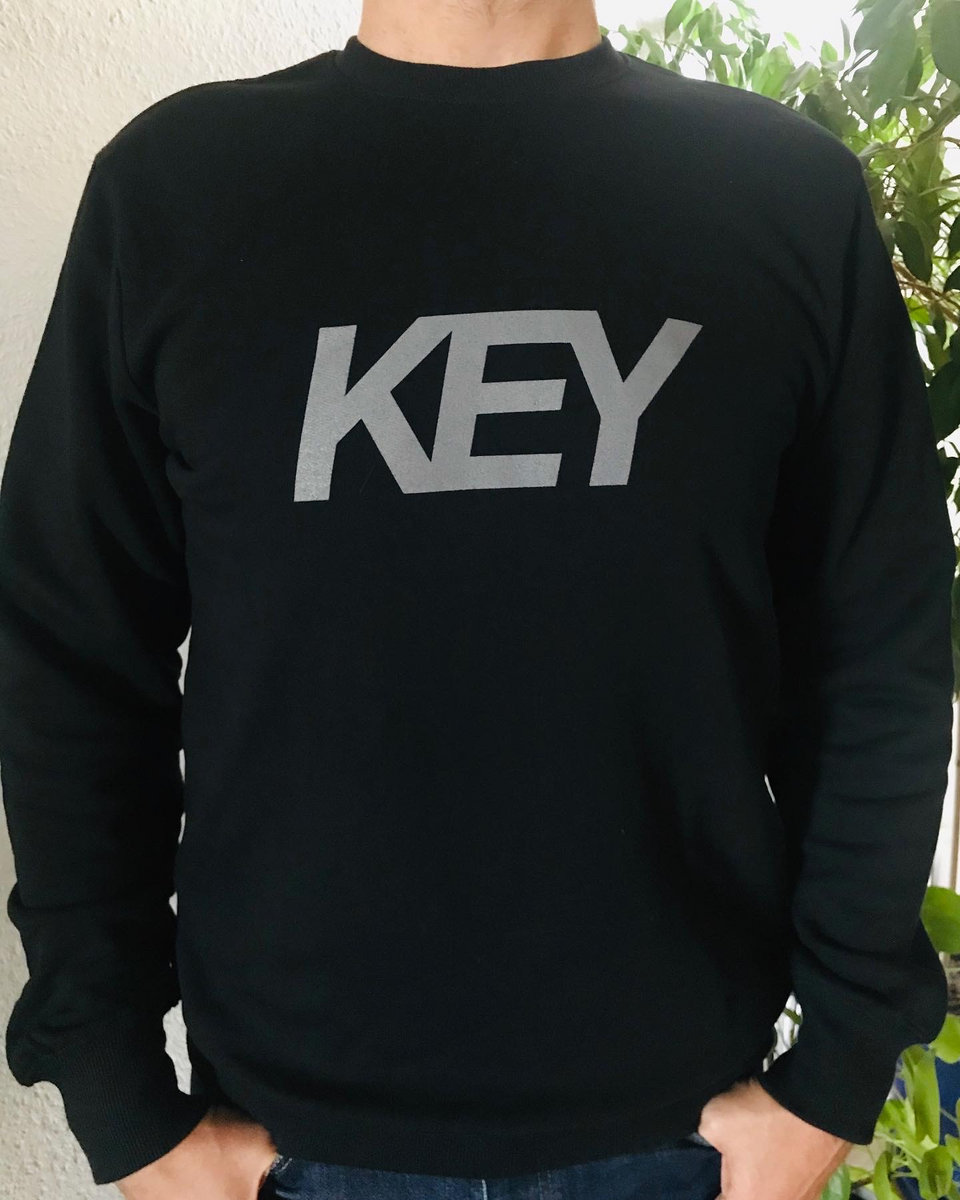 Sweater KEY logo "Classic" BLACK | KEY Vinyl