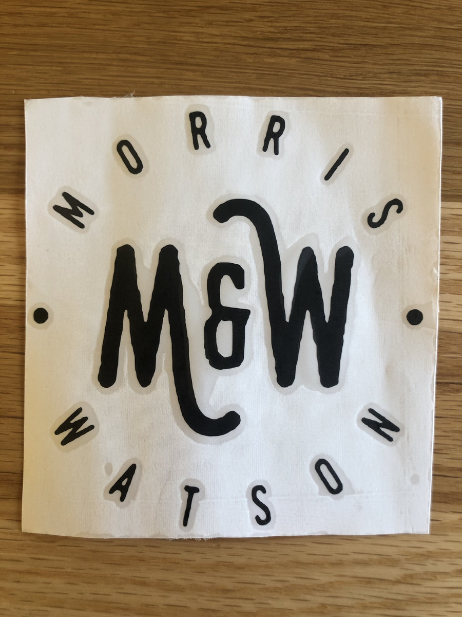 Morris & Watson Logo Vinyl Bumper Sticker | Morris & Watson