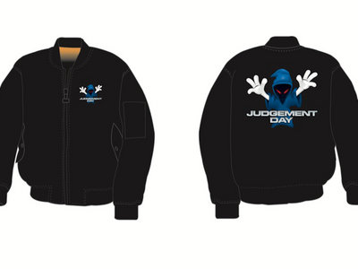 Judgement Day Records Ghost Bomber Jacket | Judgement Day Records