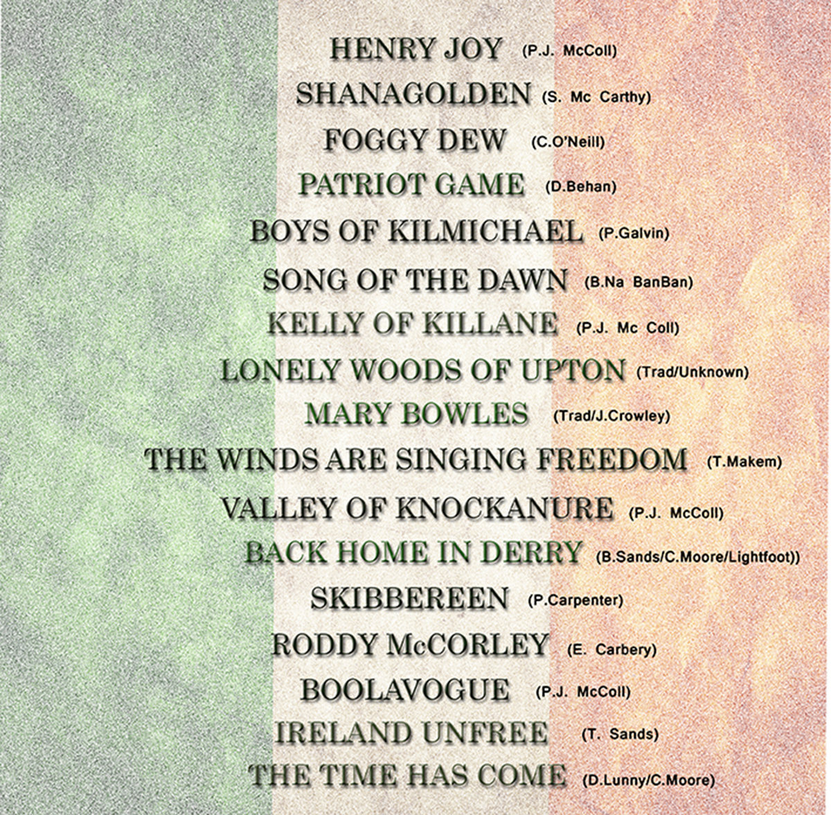 IRISH REBEL SONGS | Eugene Rea