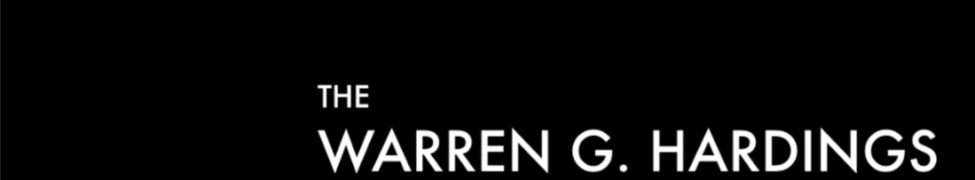Merch | The Warren G. Hardings