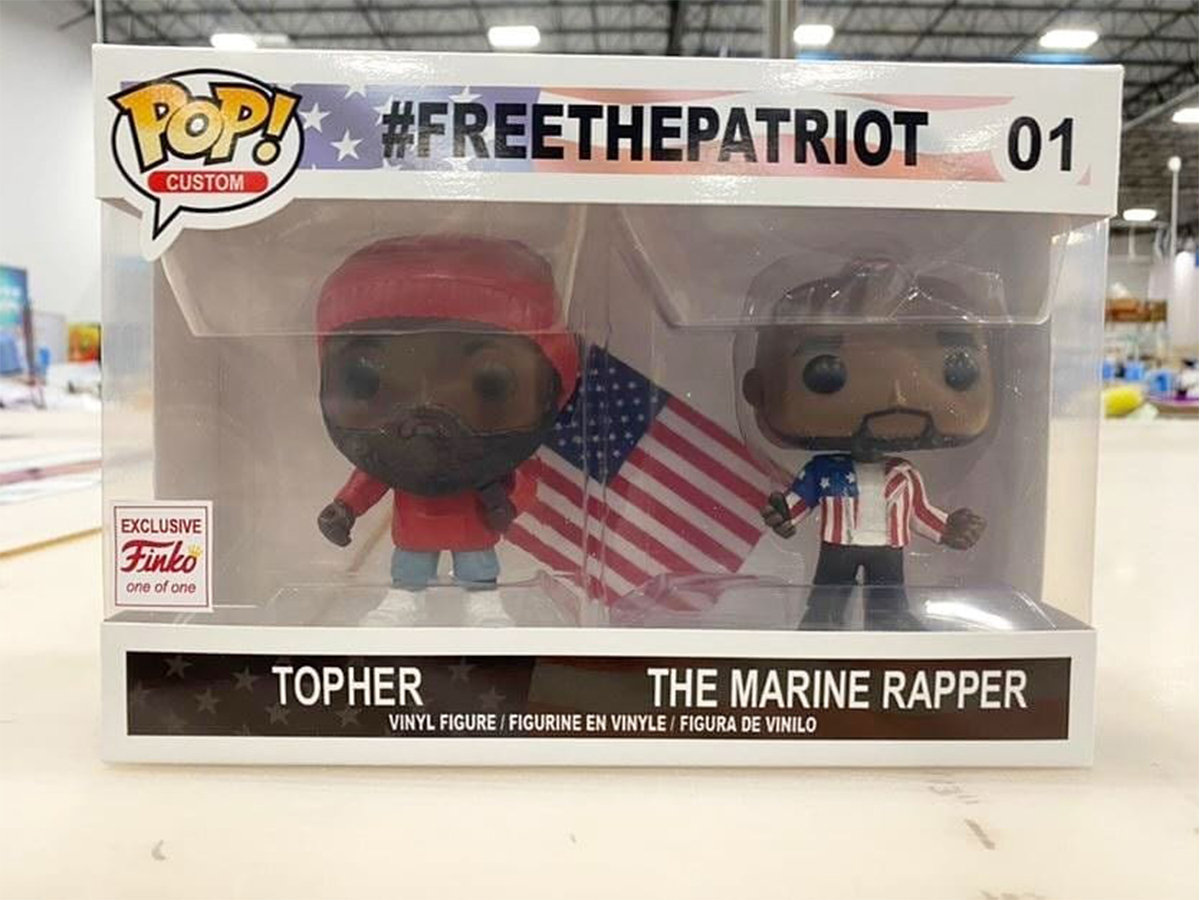 Limited Edition Finko Patriot Figurines | Topher