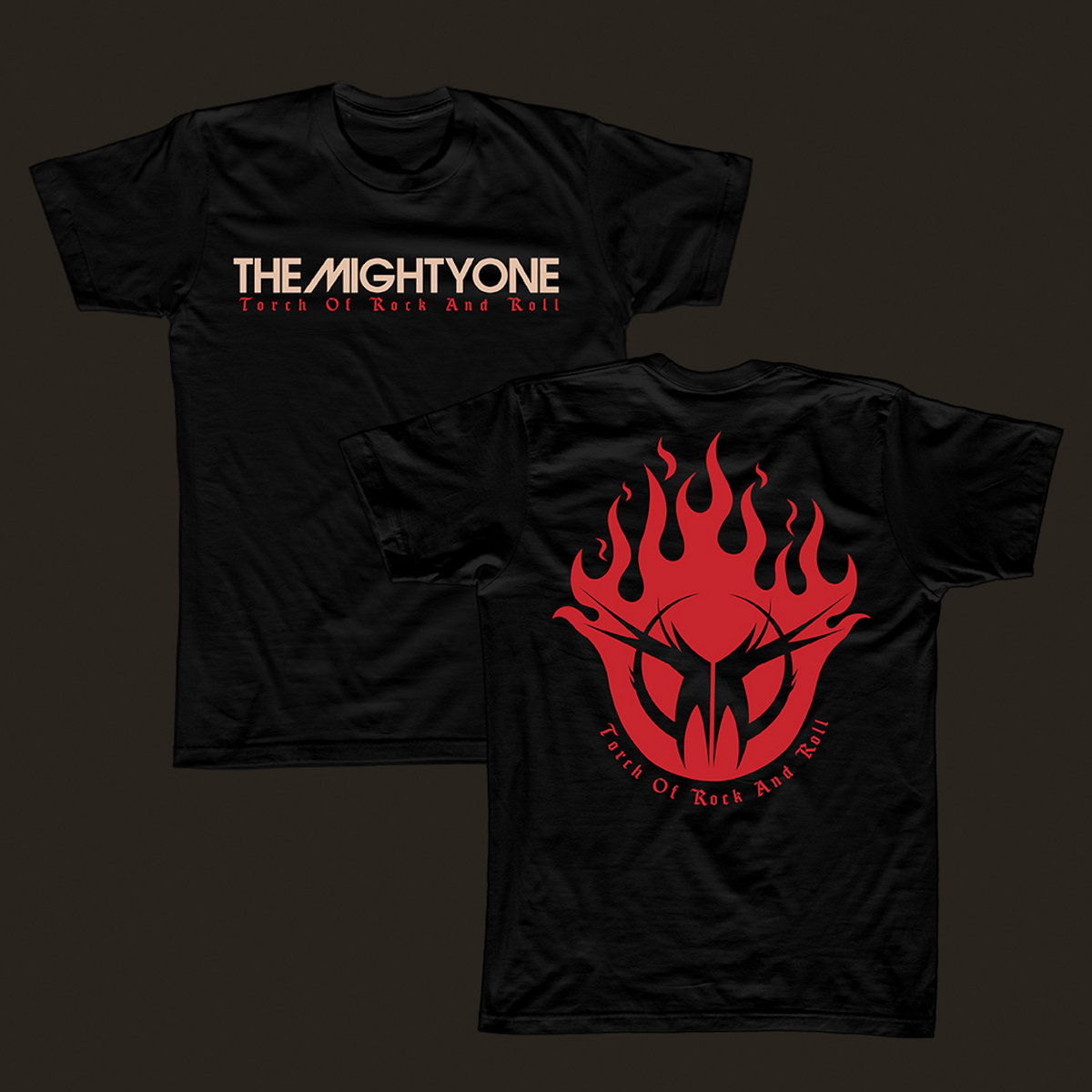 Official 'Torch Of Rock And Roll" T-Shirt | The Mighty One