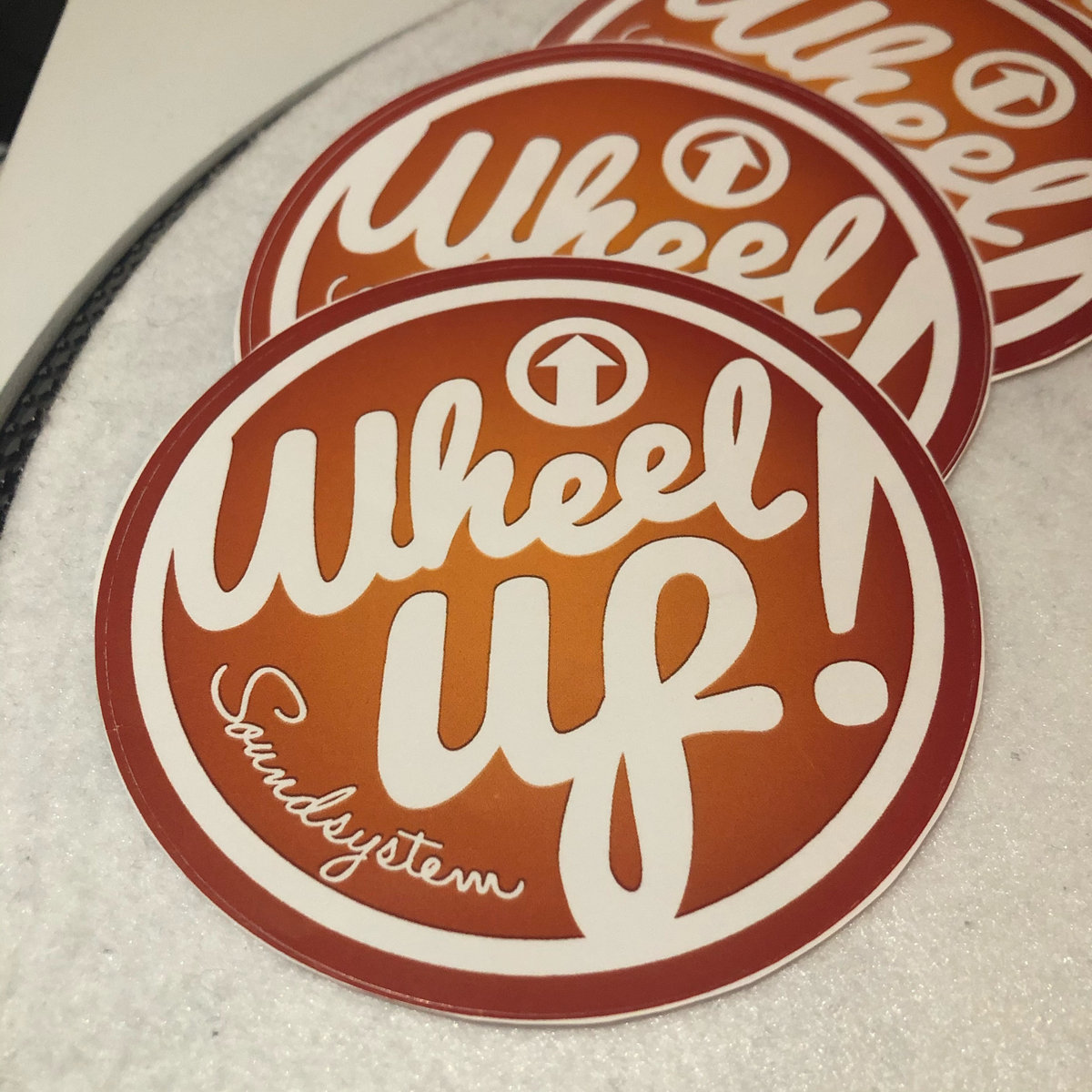 WheelUp Logo Sticker | WheelUp! Soundsystem