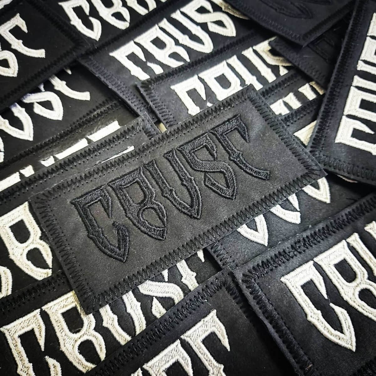Crust logo Embroidered Patch | Deviated Instinct