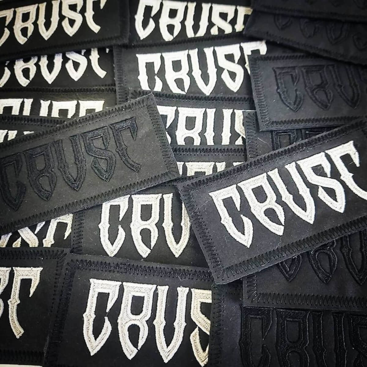 Crust logo Embroidered Patch | Deviated Instinct