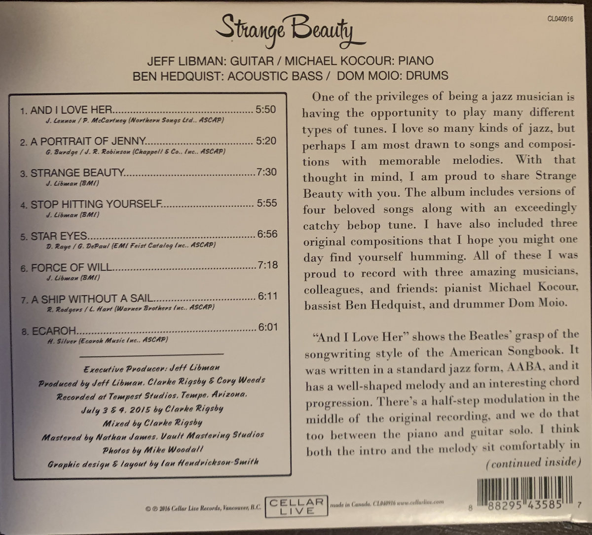 Strange Beauty | Jeff Libman