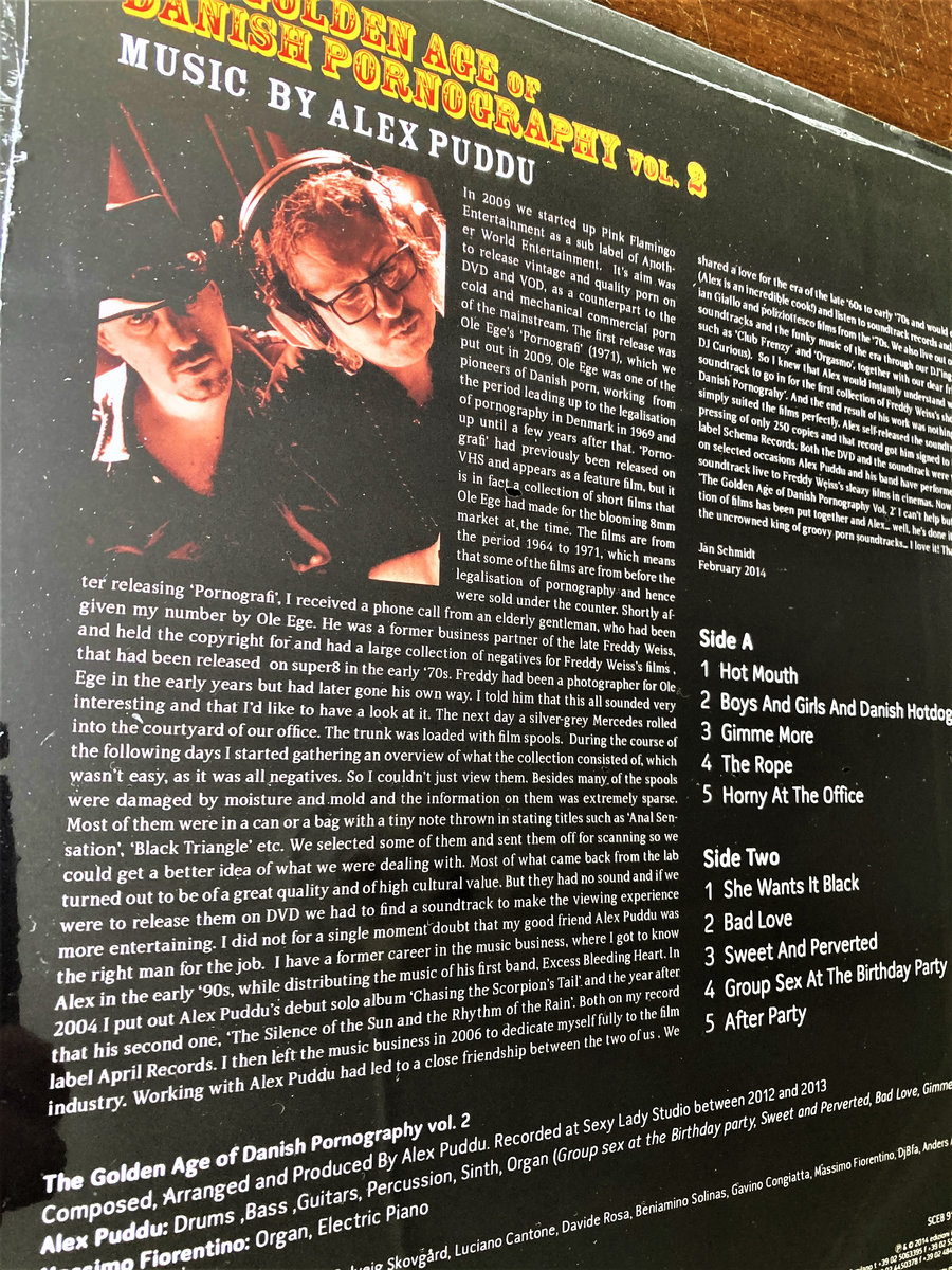 The Golden Age Of Danish Pornography Vol 2 | Alex Puddu Official