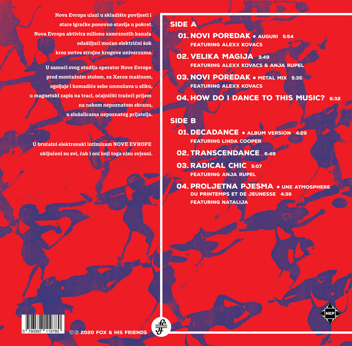 NEP - Pop Not Pop (Songs For New Europe 1985-1989) LP Gatefold | Creme ...