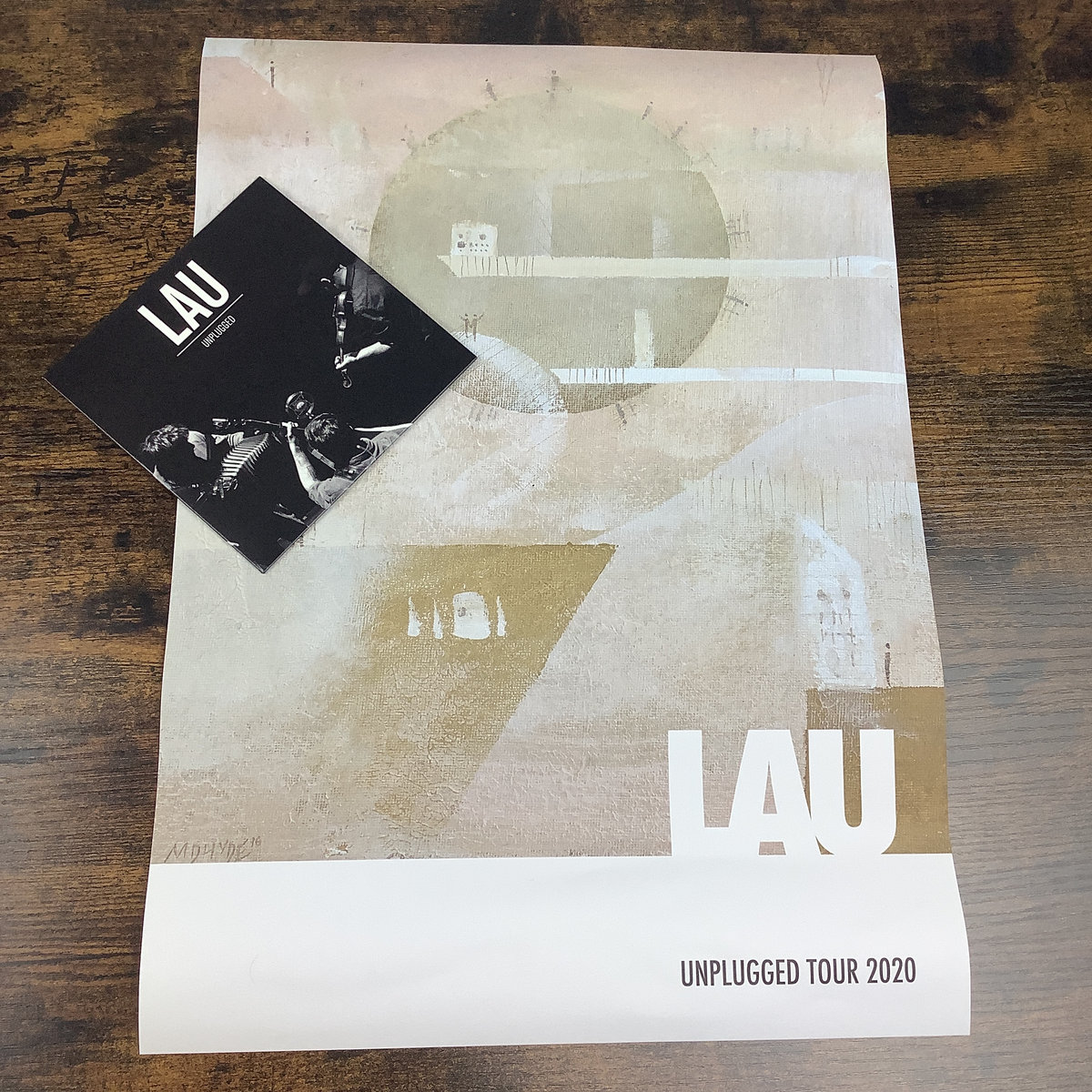 A3 Tour Poster + Unplugged Album Download | Lau