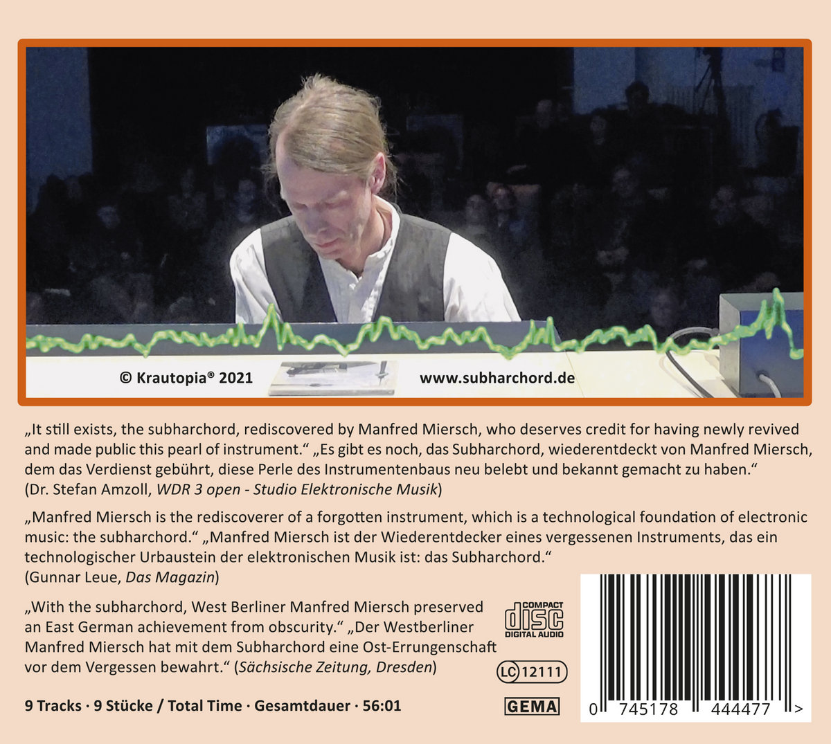 Subharchord Favourites | Manfred Miersch | Plattenfirma to go