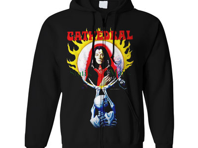 "Statik Majik" Zip Hoodie | Cathedral