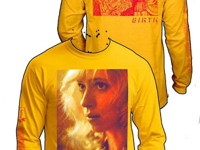 "GRIEVING BIRTH" Yellow T-Shirt (Long Sleeve) | Internal Rot