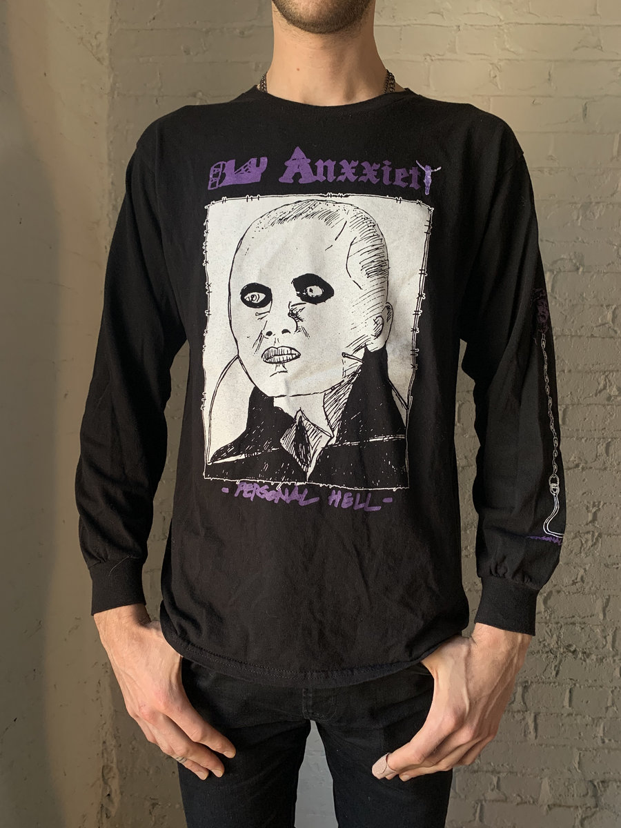 Personal Hell Shirt Black/Purple | Blu Anxxiety