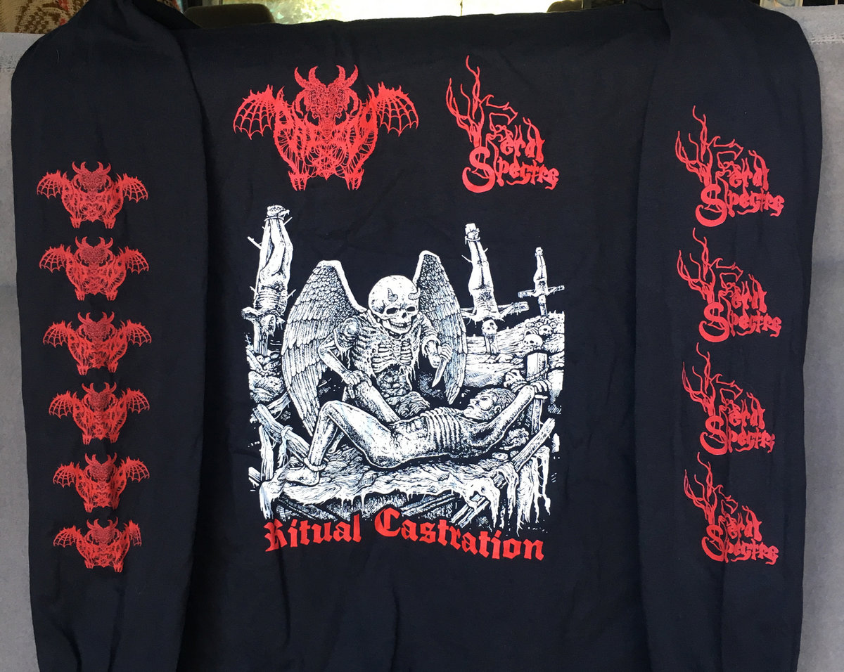 Limited Edition 'Ritual Castration' Longsleeve by Grim Graphics | Paezor