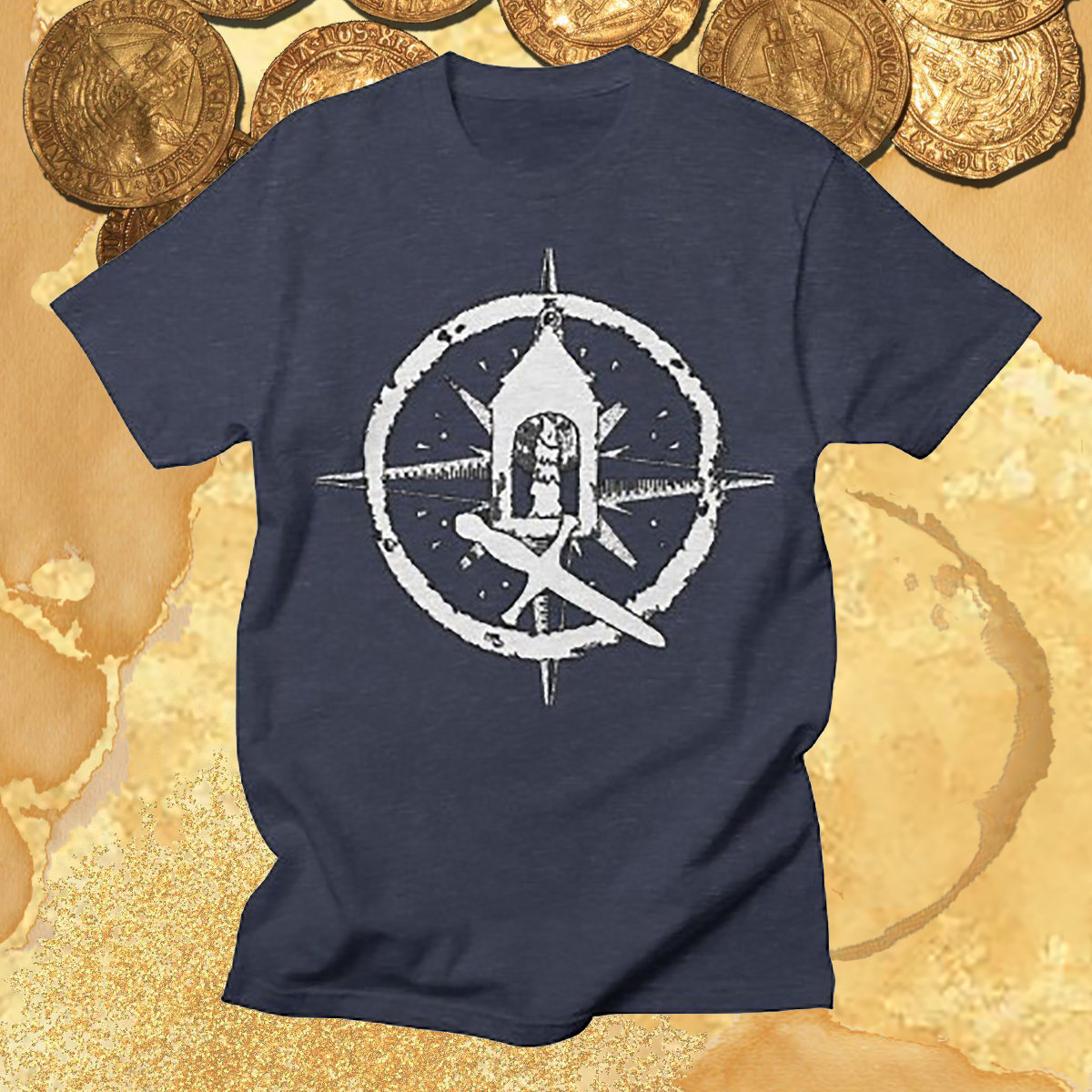 Lamp & Dagger Compass Stamp | Lamp & Dagger