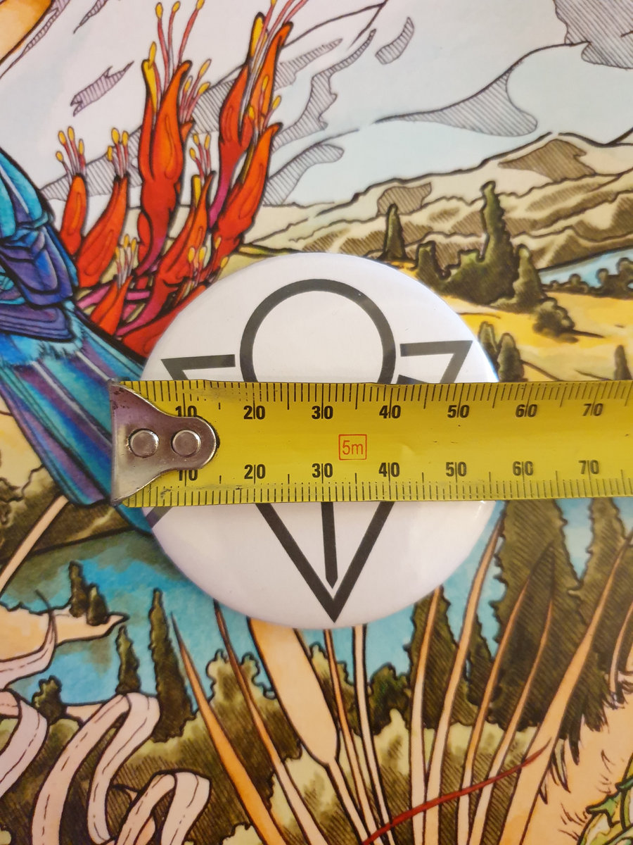 Black & White PDtS Logo Badges (two) | Pull Down the Sun