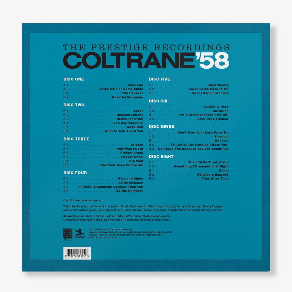 A Guide to the Early Music of John Coltrane on Prestige Records ...