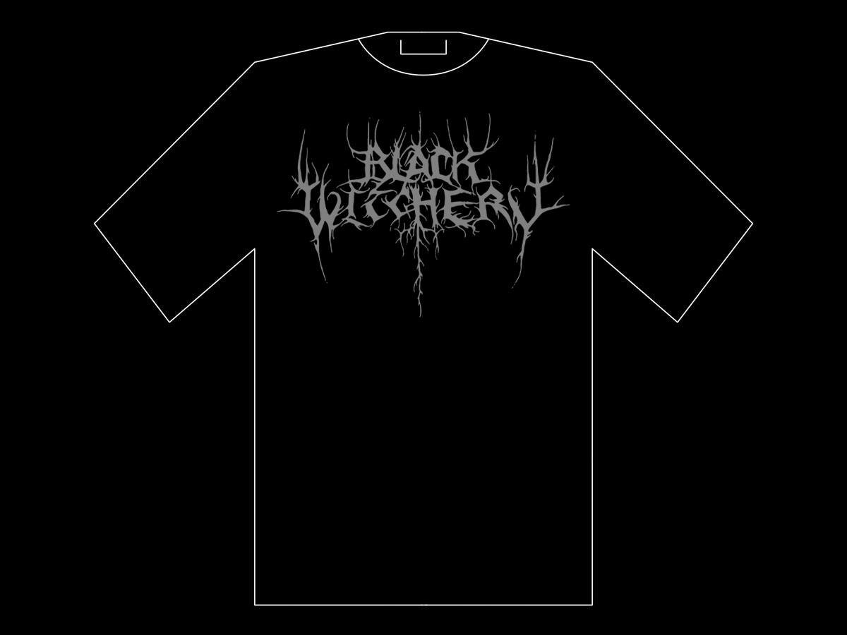 Black Witchery Grey Logo t-shirt | Regain Records