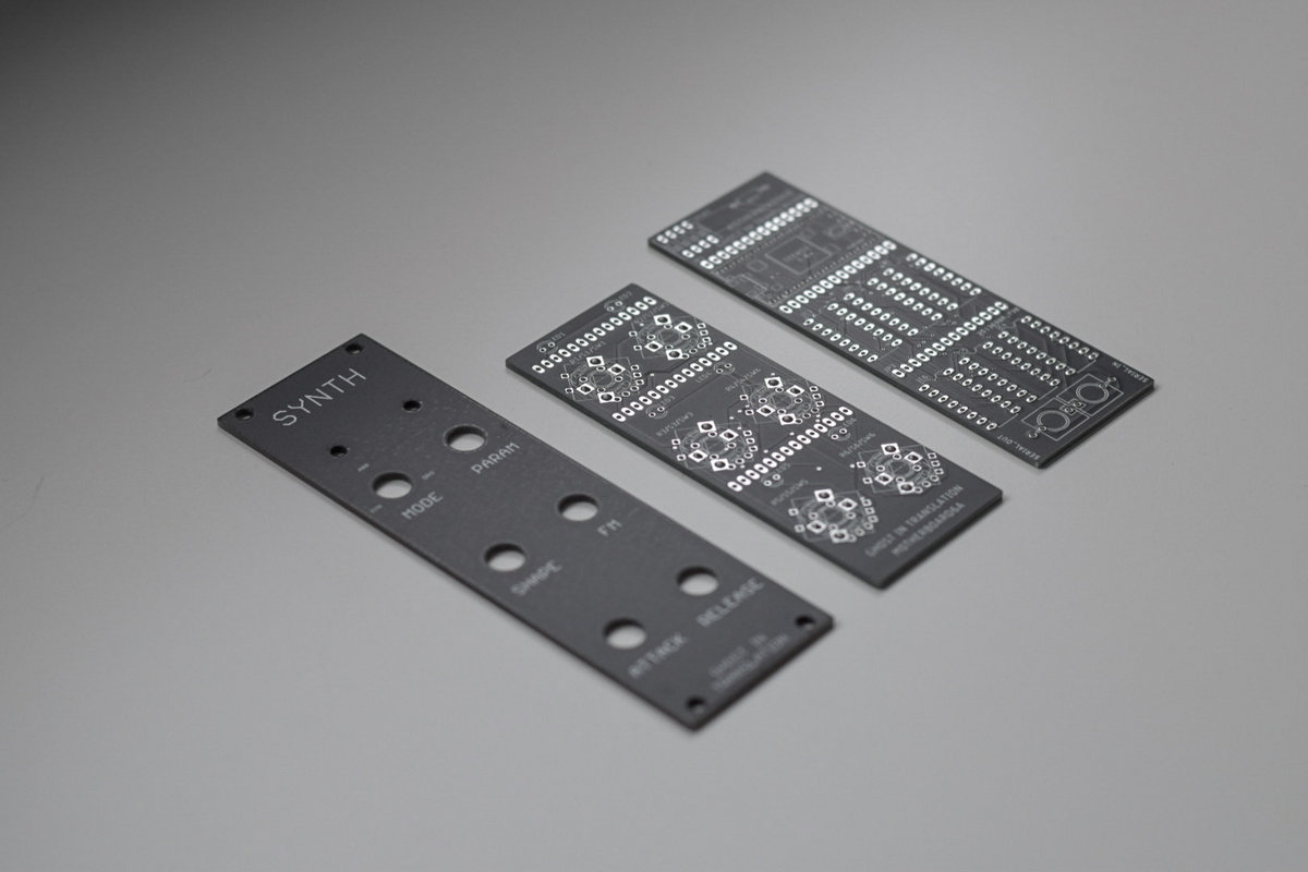 SYNTH (panel and pcb) | Ghost In Translation