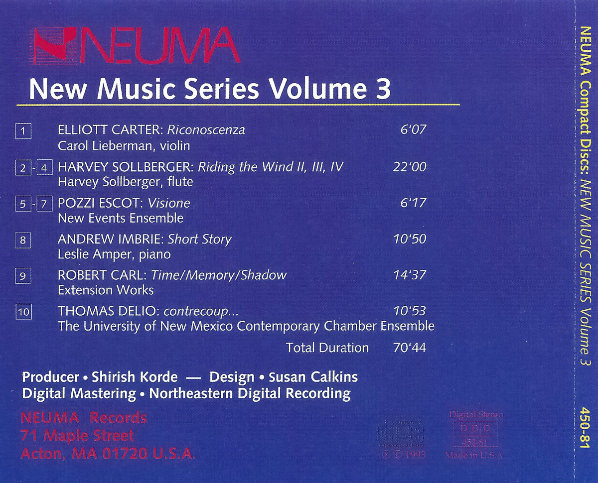 New Music Series Volume III | Neuma Records