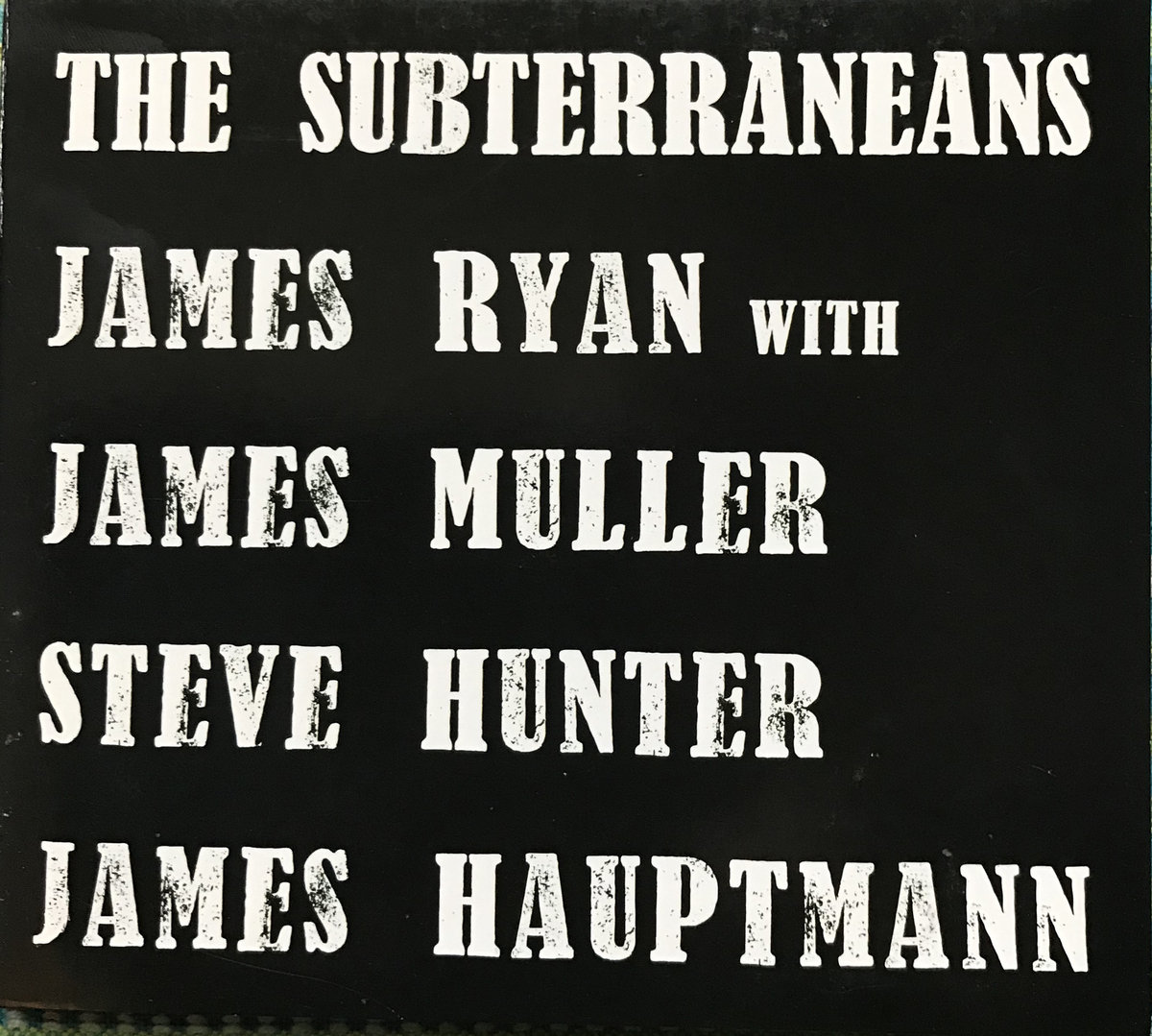 THE SUBTERRANEANS | THE SUBTERRANEANS