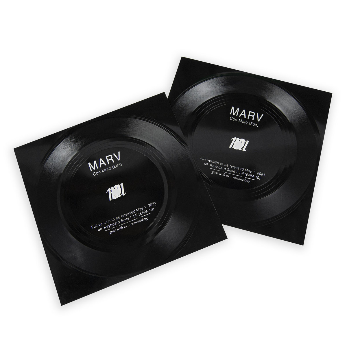 MARV "Con Moto (Edit)" limited edition square flexi vinyl | enmossed