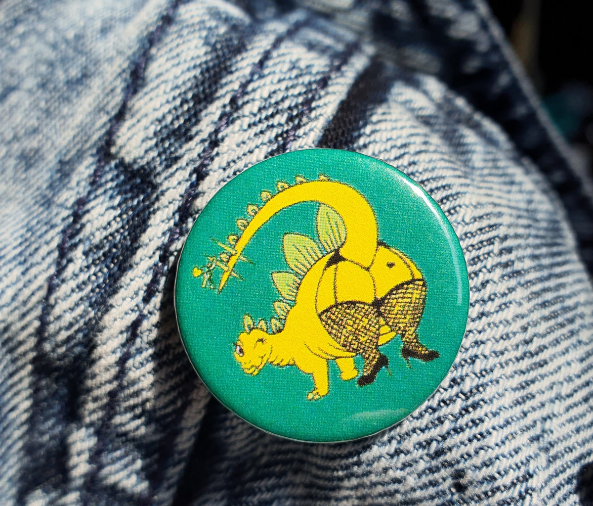 SSP Badge x2 Pack (25mm badges) | Stegosaurus Sex Party