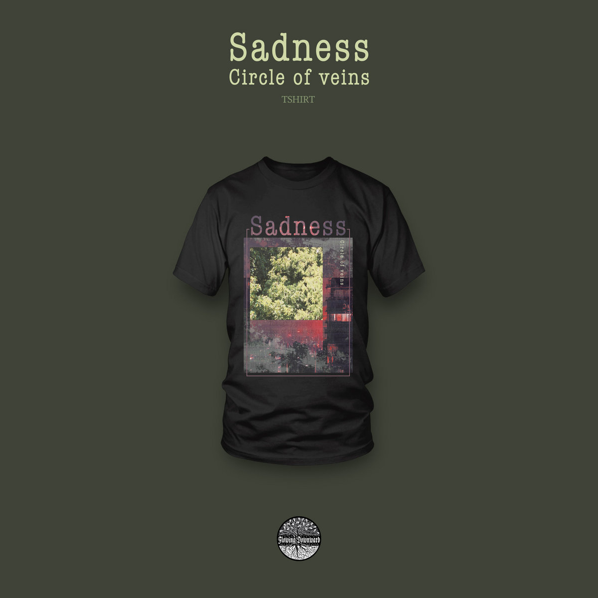 Sadness Circle of Veins T-shirt | Sadness