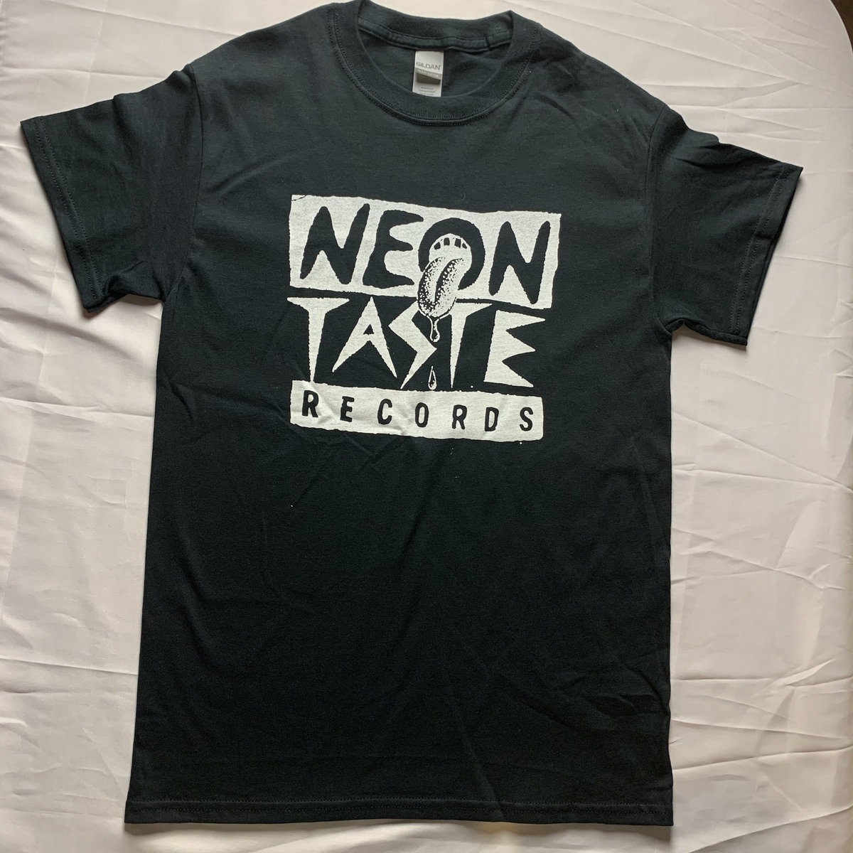 PREORDER Neon Taste Records - T Shirt on BLACK | Neon Taste Records