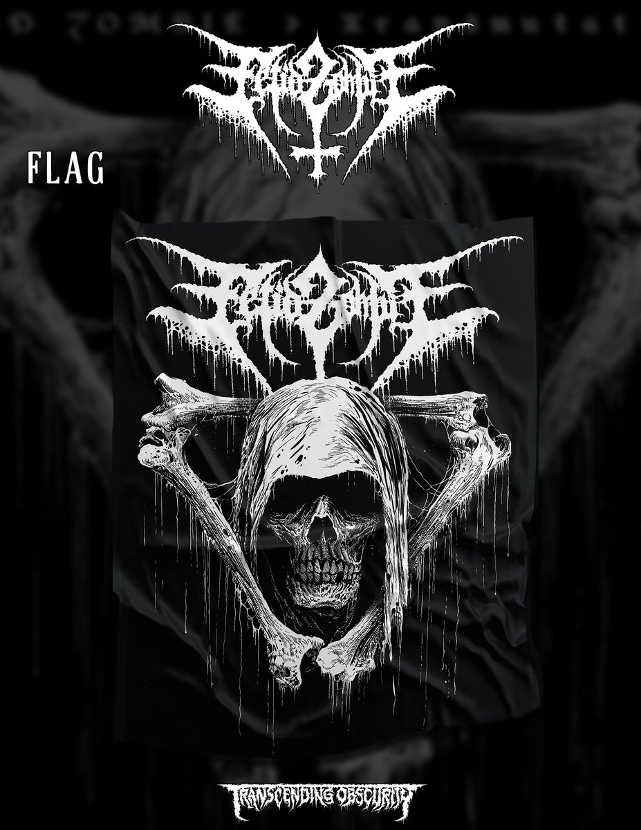 FETID ZOMBIE - Transmutations Album Artwork Flag | Fetid Zombie (US)