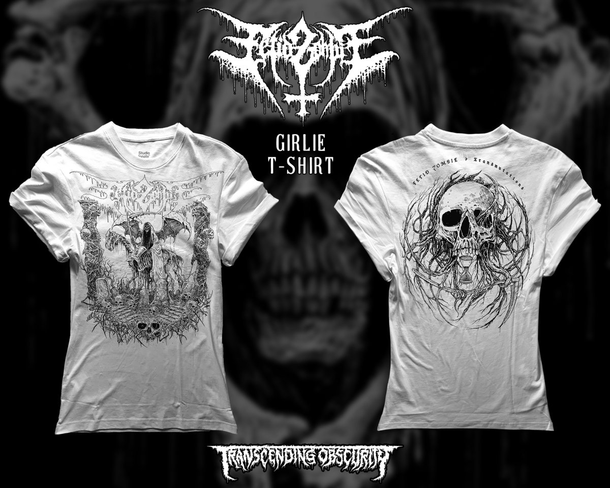 FETID ZOMBIE - Transmutations White Girlie T-shirt | Fetid Zombie (US)